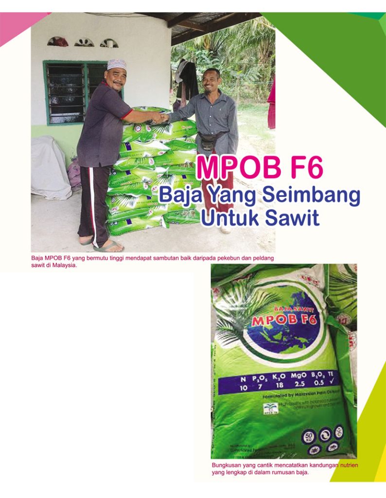 MPOB F6 Baja Yang Seimbang Untuk Sawit - INFO PERTANIAN online