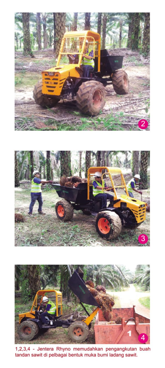 Jentera Untuk Kegunaan Di Tanah Bermasalah Ladang Sawit - INFO ...